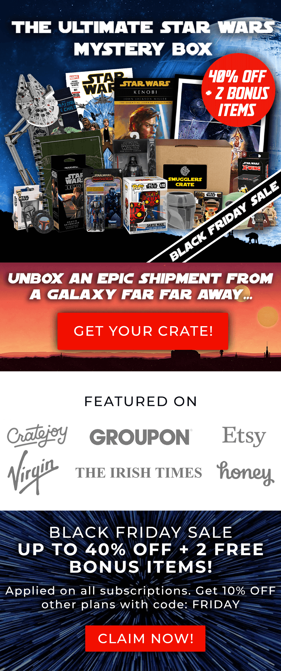 Smugglers Crate | The Star Wars Gift Subscription Box